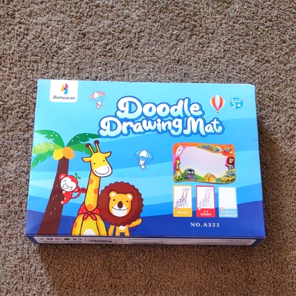 Toys | Doodle Drawing Mat Blue | Poshmark